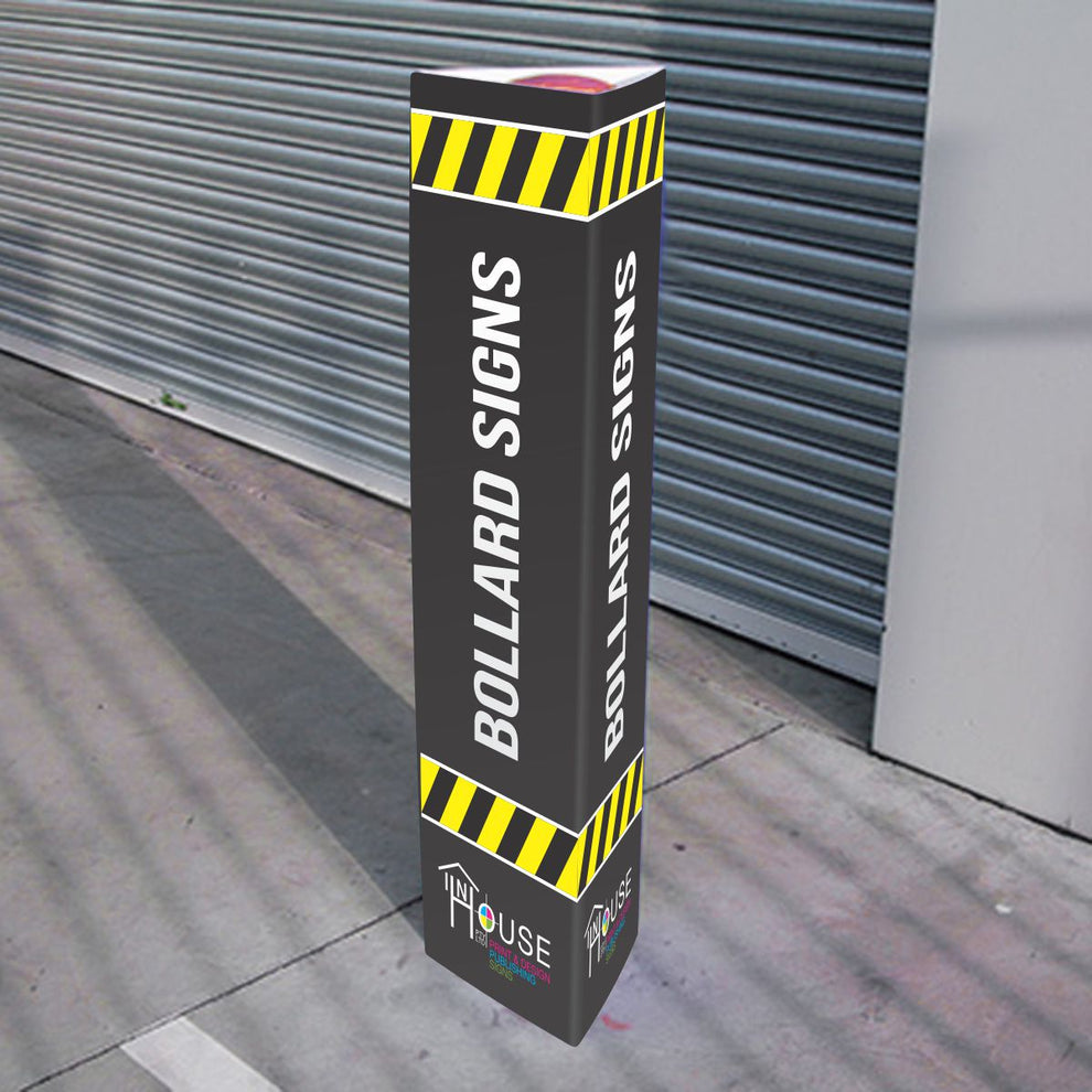 Bollard Signs – InHouse Print & Design